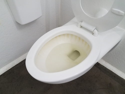 How to Remove Hard Water Stains From a Toilet, Step-by-Step | Kimberly ...